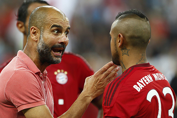 Josep Guardiola elogia a Arturo Vidal pero deja entrever que no lo ...