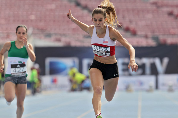 Isidora Jiménez fue cuarta en 100 metros planos de los Iberoamericanos ...