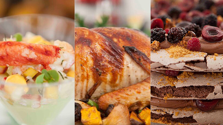 Cocina: Tres recetas para brillar esta Navidad