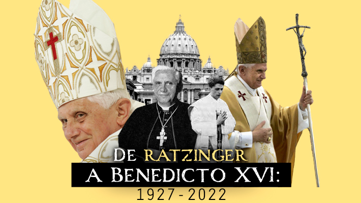 De Ratzinger a Benedicto XVI: Los hitos que marcaron la vida del papa ...