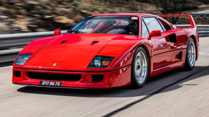 Sale a subasta el Ferrari F40 de Alain Prost ¿Cuánto sabes del ...