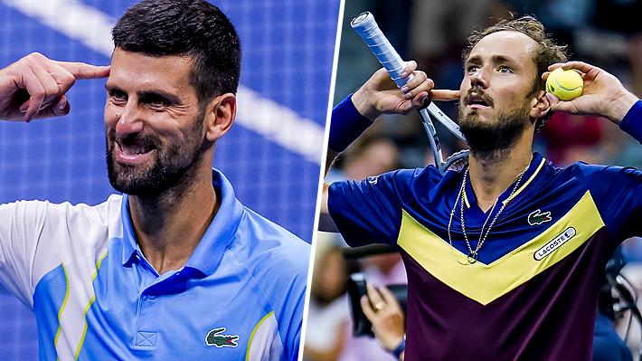 US Open: A qué hora es la final entre Djokovic y Medvedev, lo que hay en juego y quién transmite