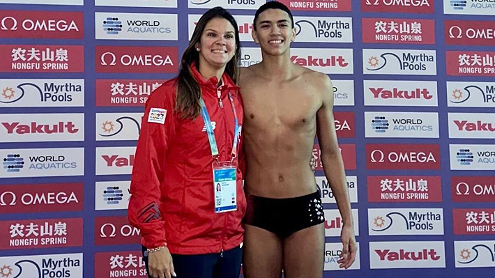 Espectacular... Nicolás Campos hace historia y clasifica a la final del Mundial de Natación en ...