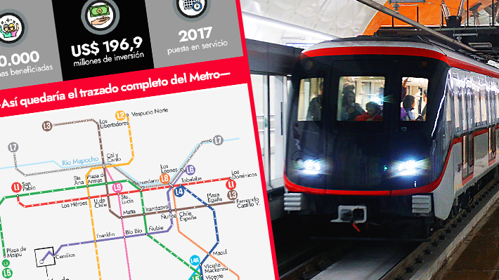 Se extiende la Línea 6 del Metro: Revisa acá dónde se ubicará la nueva ...
