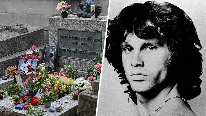 Foto | Rayado y sin nariz: Policía francesa encuentra por casualidad busto de Jim Morrison ...