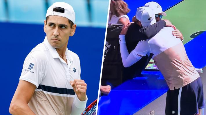 La razón del emotivo festejo de Tabilo tras pasar a cuartos en Chengdú, por qué este torneo es ...