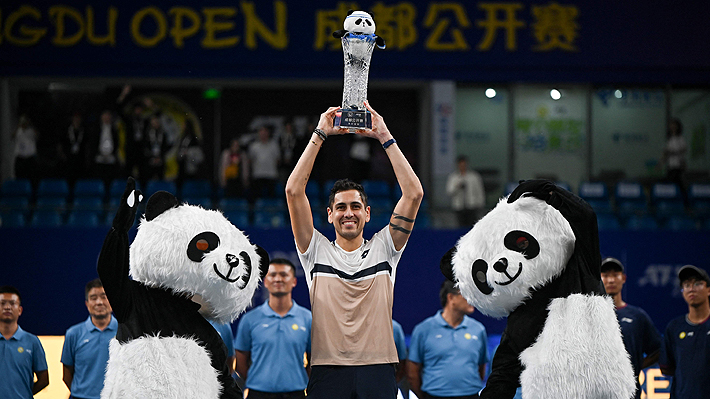"Ha sido un año muy duro": Alejandro Tabilo reflexiona tras obtener el título en el ATP de Chengdú
