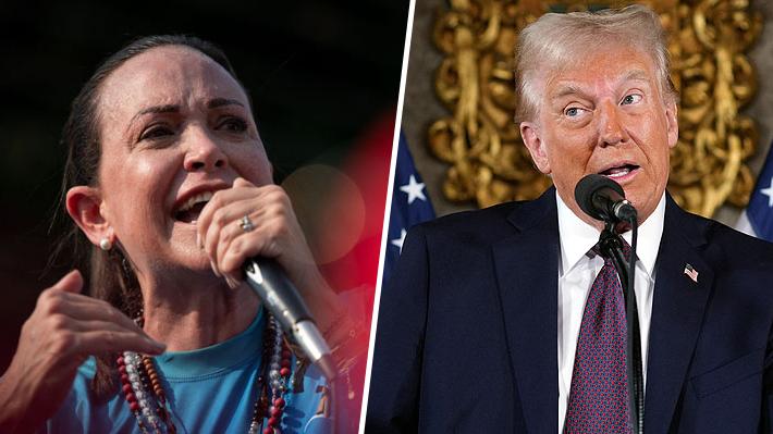 Trump y Machado se reunirán hoy por primera vez en la Casa Blanca tras ...